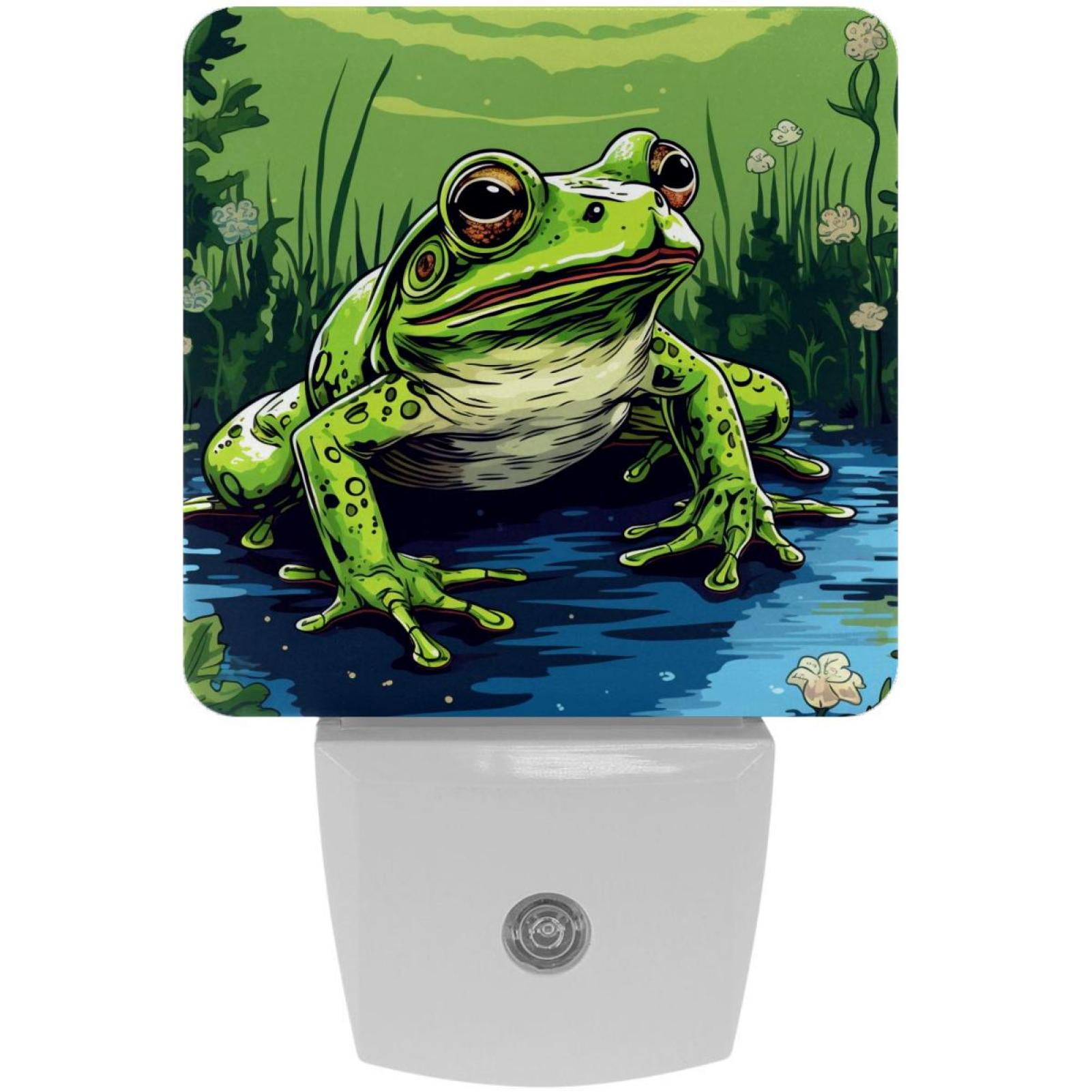 Frog LED Square Night Lights - Small and Stylish Energy-Saving Lamps ...