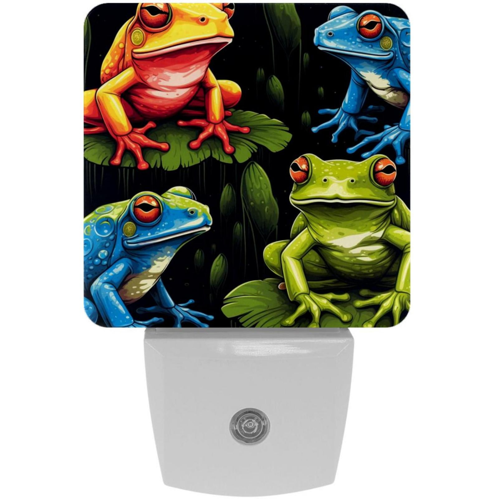 Frog LED Square Night Lights with Motion Sensor - Modern and Energy ...