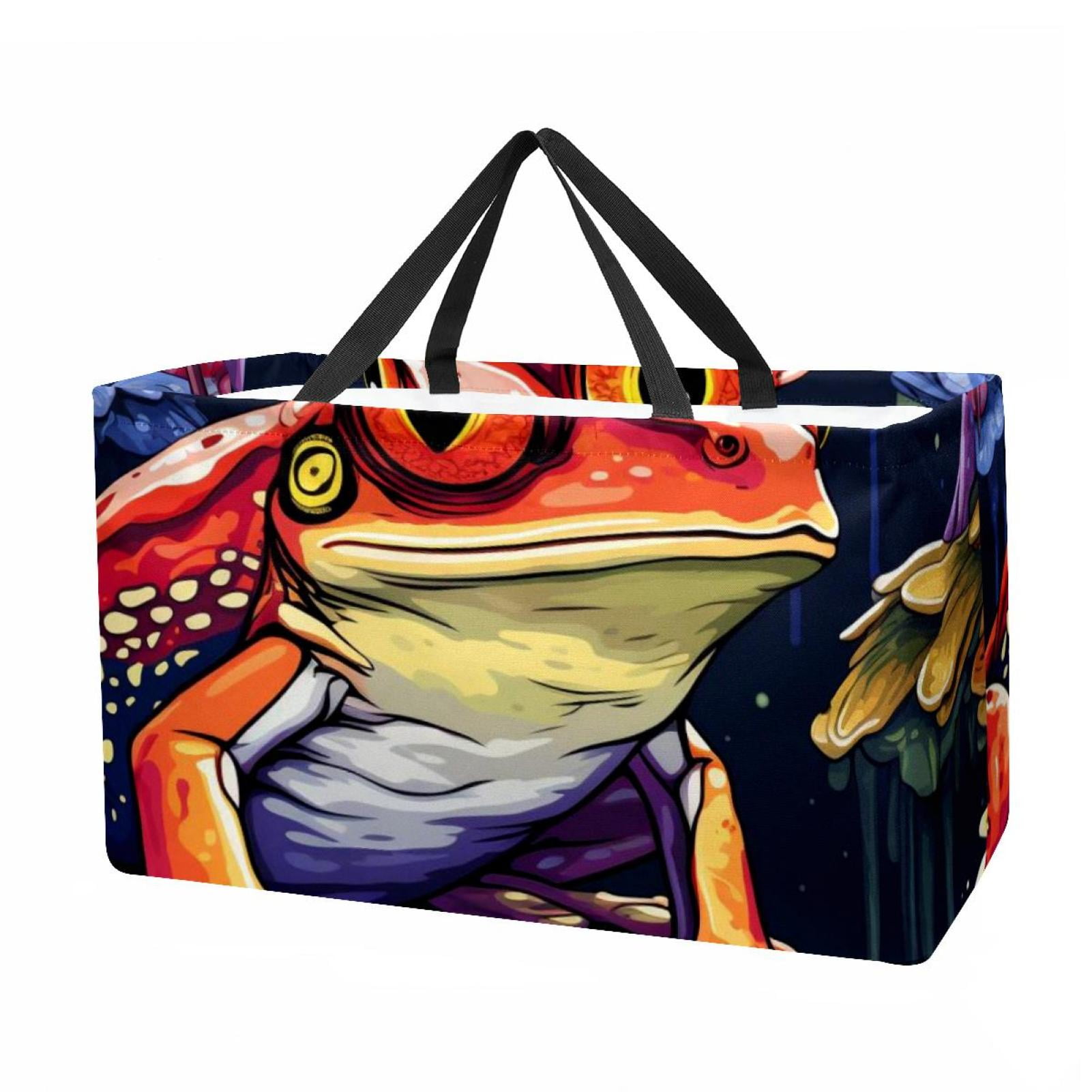 Frog Large Foldable Cube Organizer with Oxford Cloth Material - Ideal ...