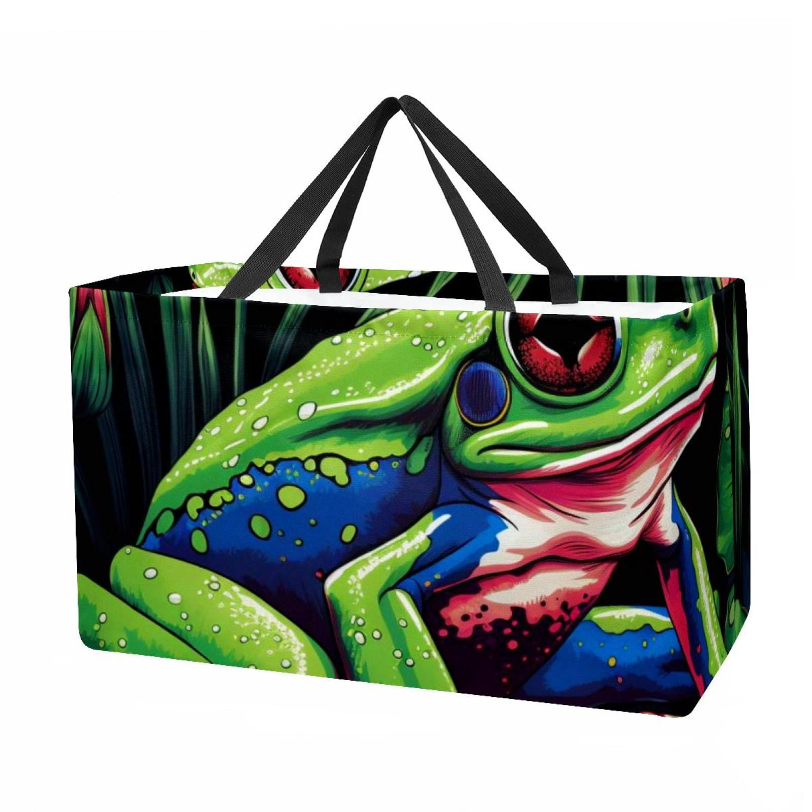 Frog Large Foldable Cube Organizer with Oxford Cloth Material - Ideal ...