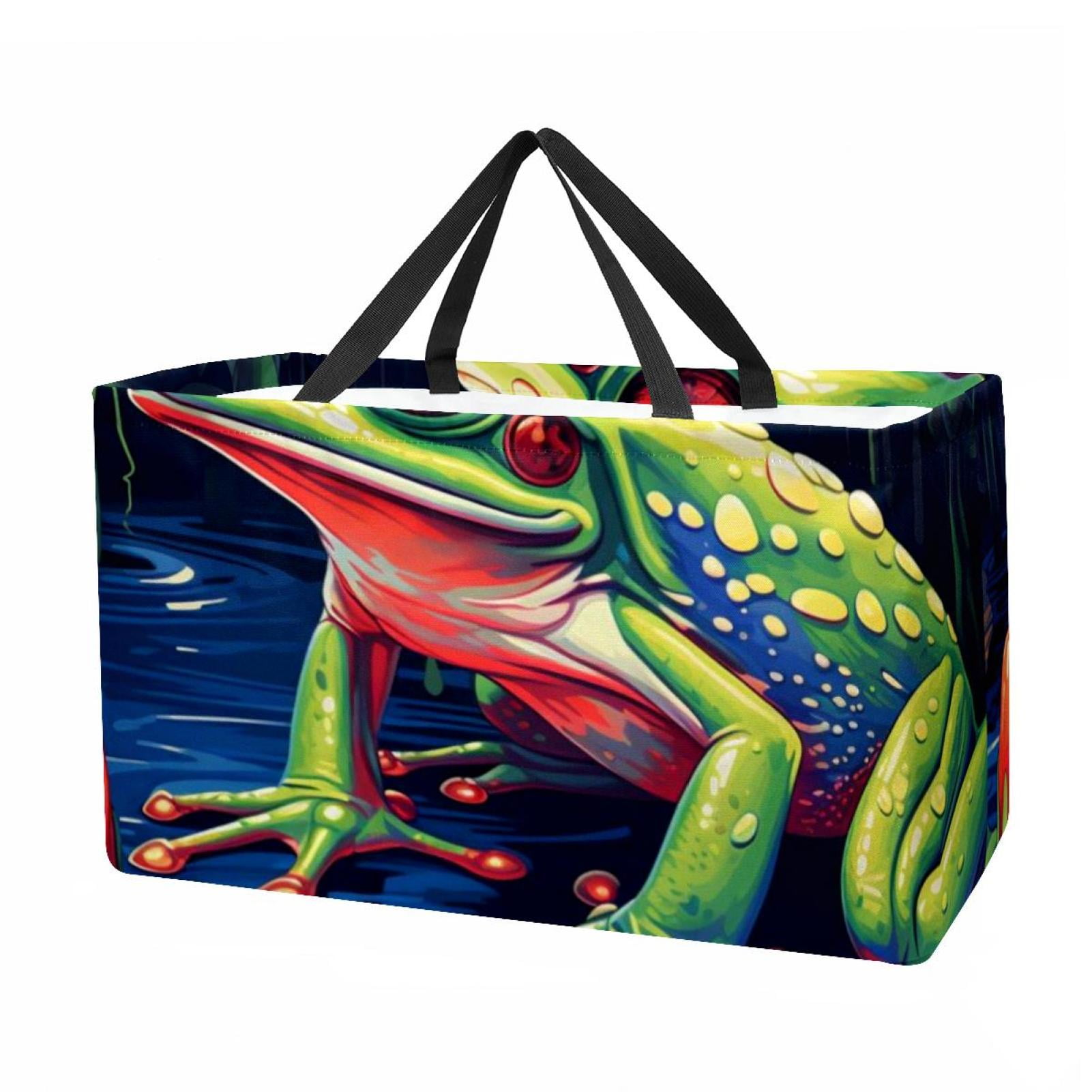 Frog Large Foldable Oxford Cloth Storage Bin - Decorative Box ...