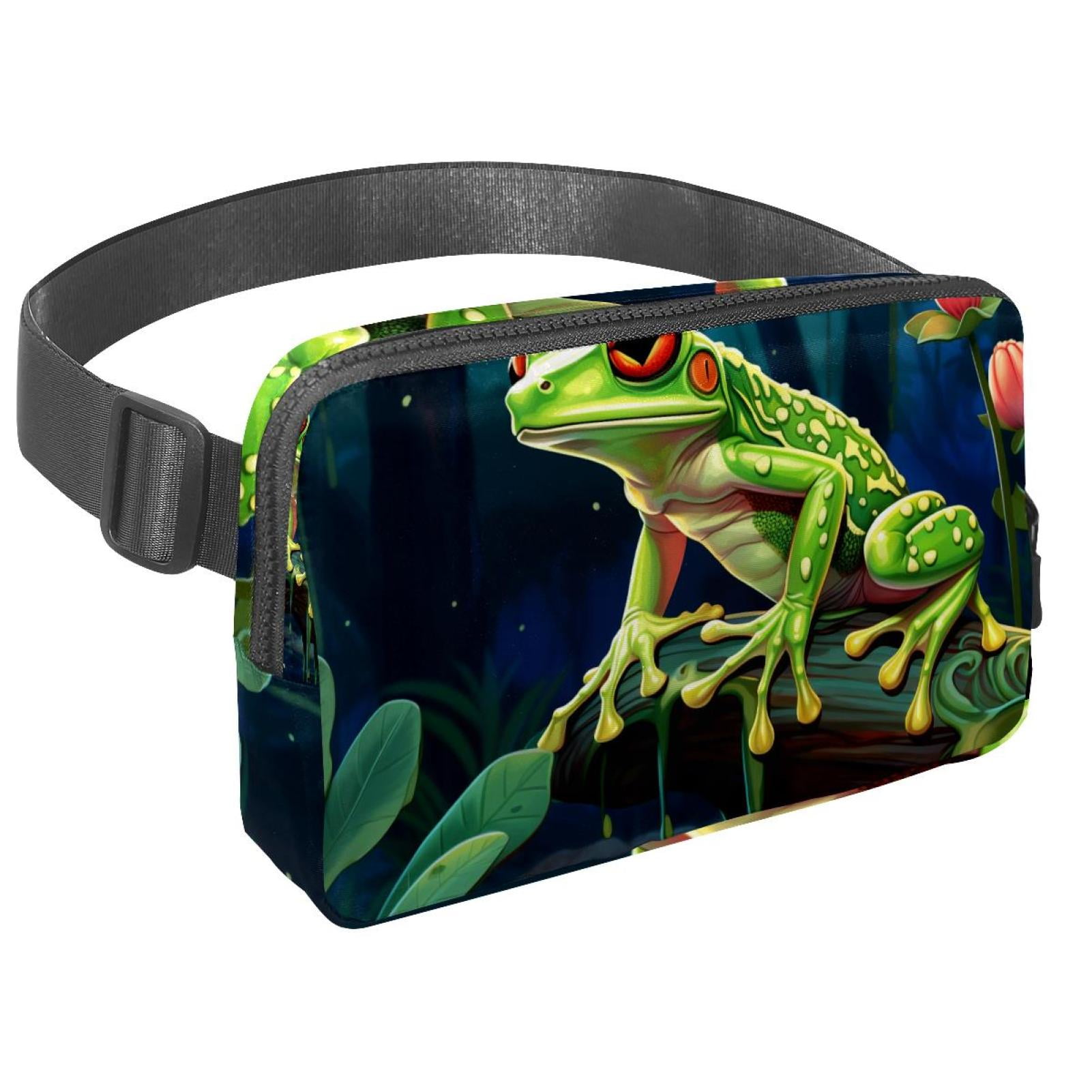 Frog Lightweight Adjustable Crossbody Bag with Extension Strap - Money ...