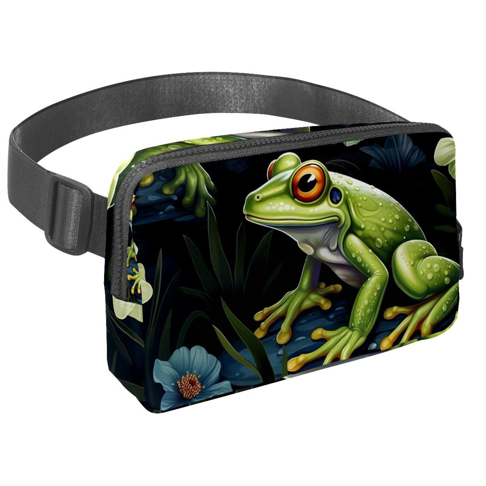 Frog Lightweight Adjustable Crossbody Bag with Extension Strap - Unisex ...