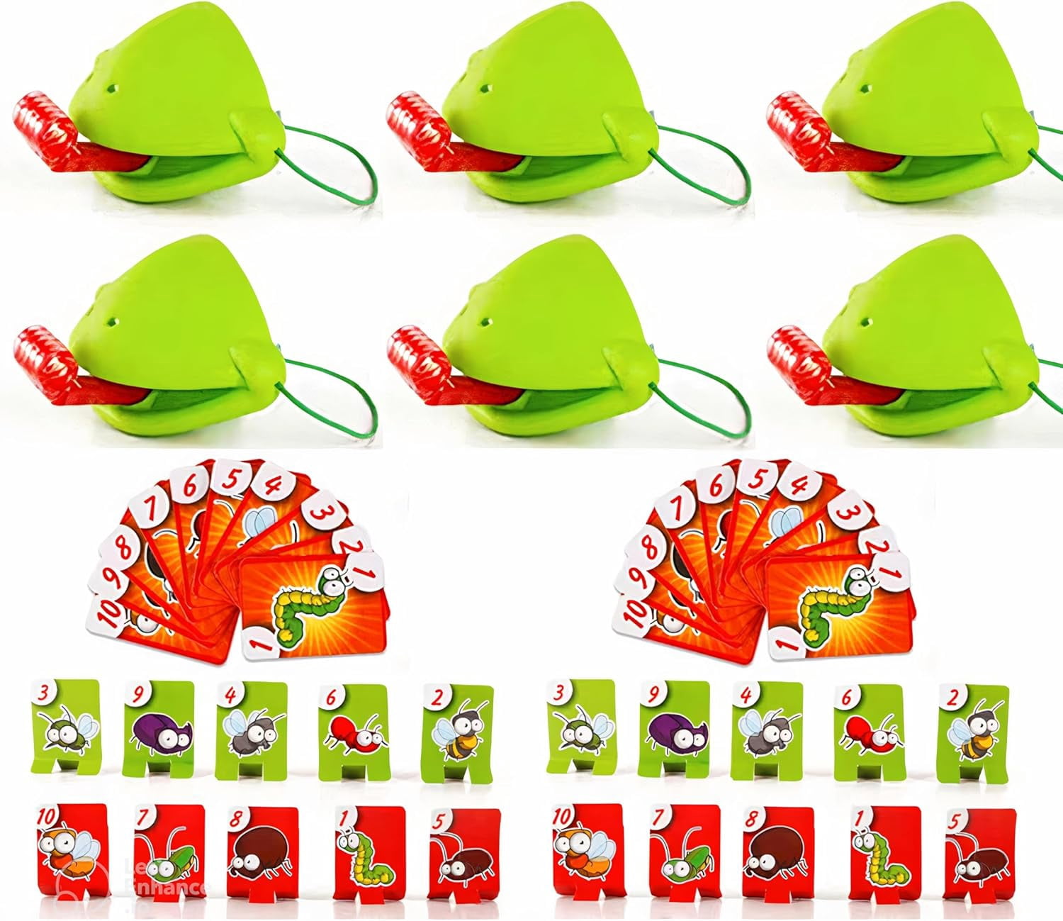 Frog Mask Tongue Game Set - Multiplayer Party Game with Blow Tongue ...