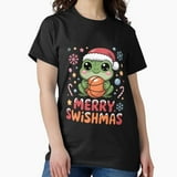 Frog Merry Swishmas Basketball Funny Christmas With A Funny Sports ...