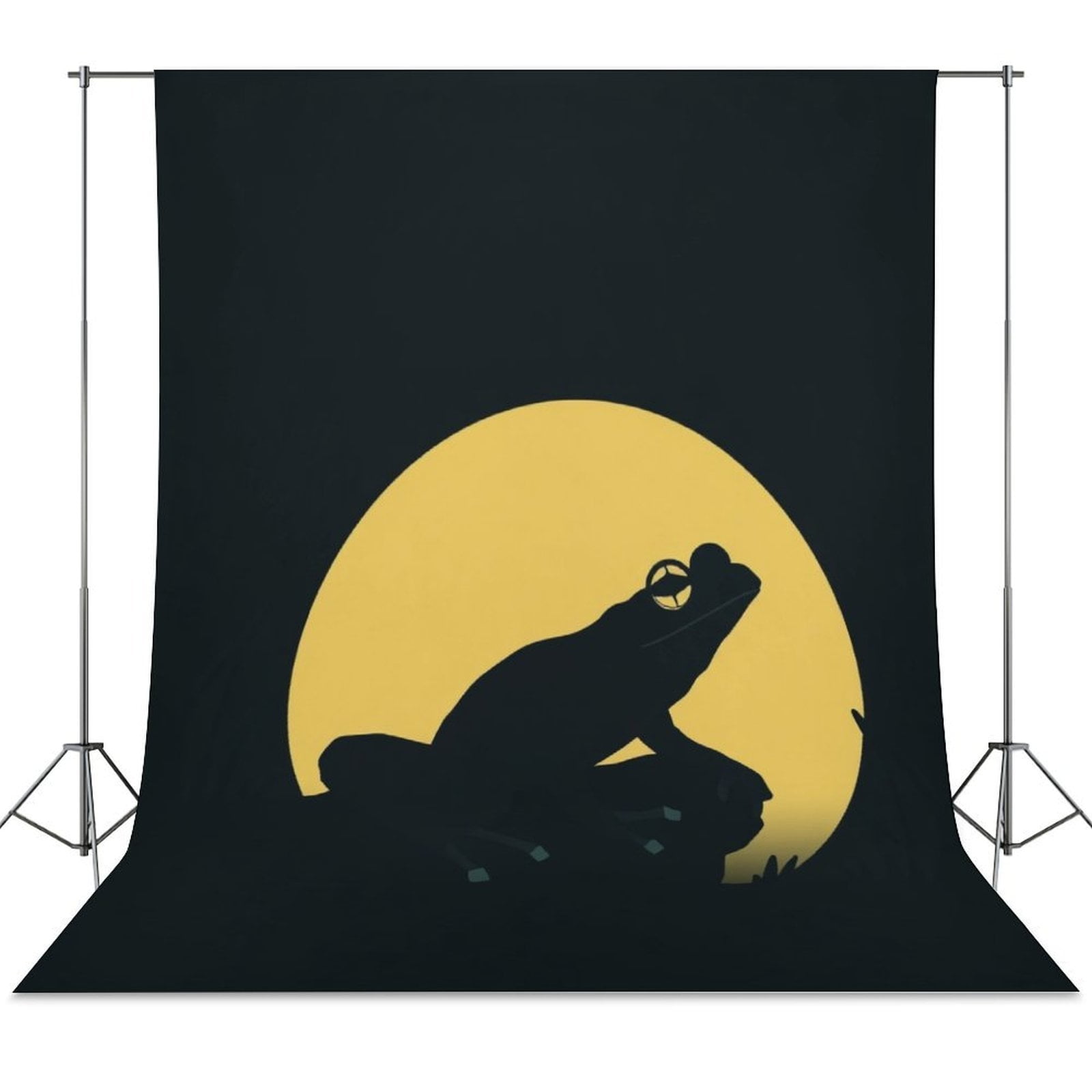Frog Moon Silhouette Photography Backdrops Adult Photostudio Props Decors Backgrounds - Walmart.com