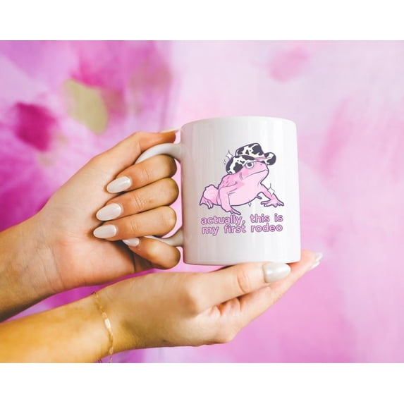 Frog Mug Funny Coffee Mug Frog Coffee Mug Aesthetic Mug Frog Lover Gift ...