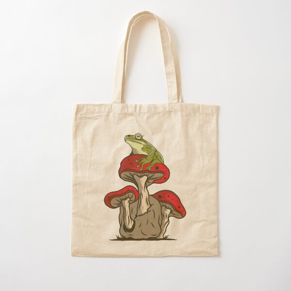 Frog, Mushroom, Goblincore, Aesthetic, Cottagecore, Cute, Nature, Toad ...