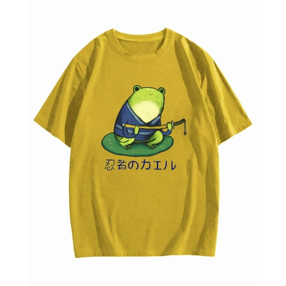 Frog Ninja Cotton casual T-shirt - Walmart.com