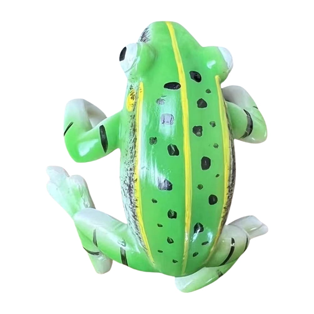Frog Statue Ornaments Simulation Mini Resin Frogs Landscape Frogs Craft ...