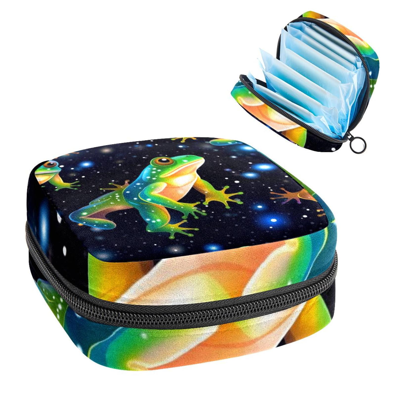 Frog Pad Bag Period Pouch Travel Pouch Women Small Stationary Pouch ...