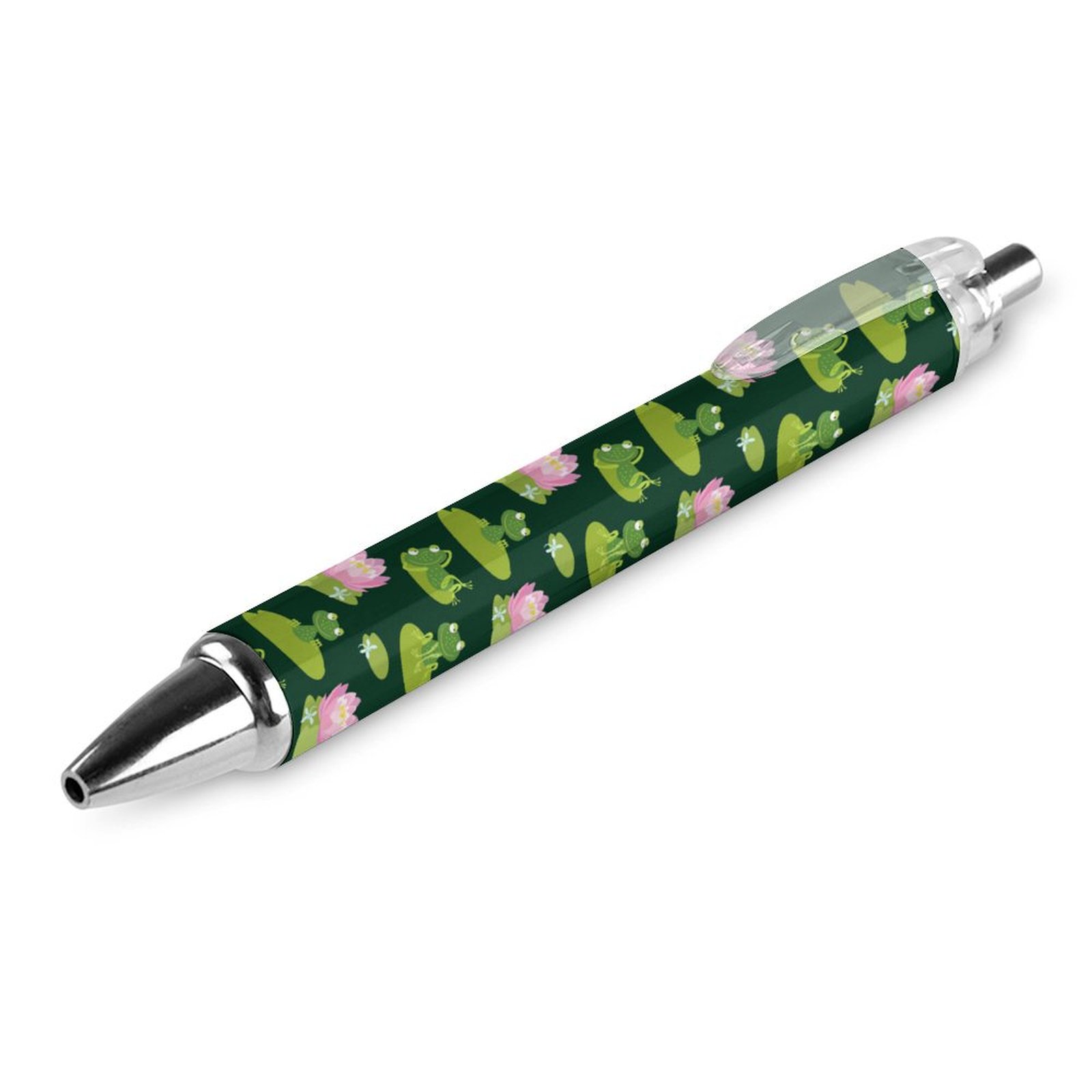 Frog Pattern Ballpoint Pen Retractable Pens Black Writing Pen Office ...
