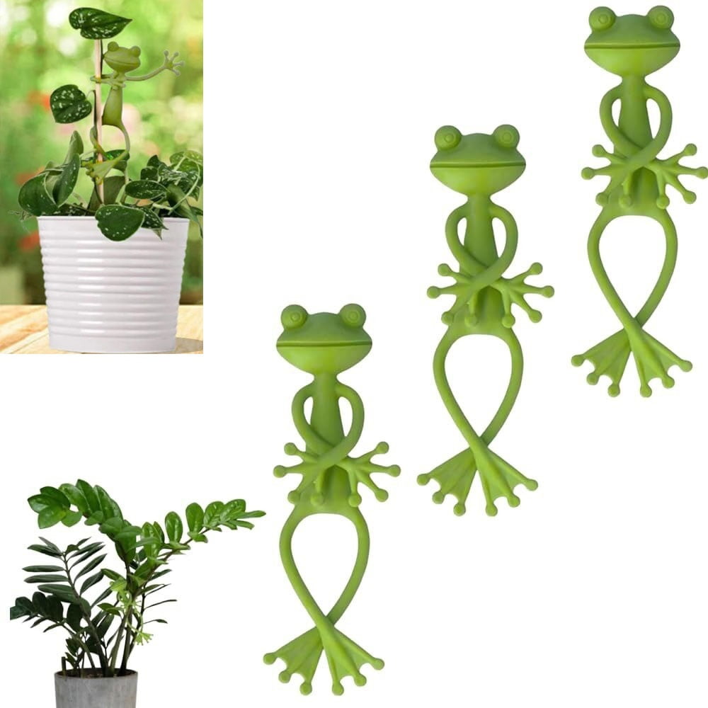 Frog Plant Stand Cute Frog Flower Pot Hugger, Multipurpose Plant ...