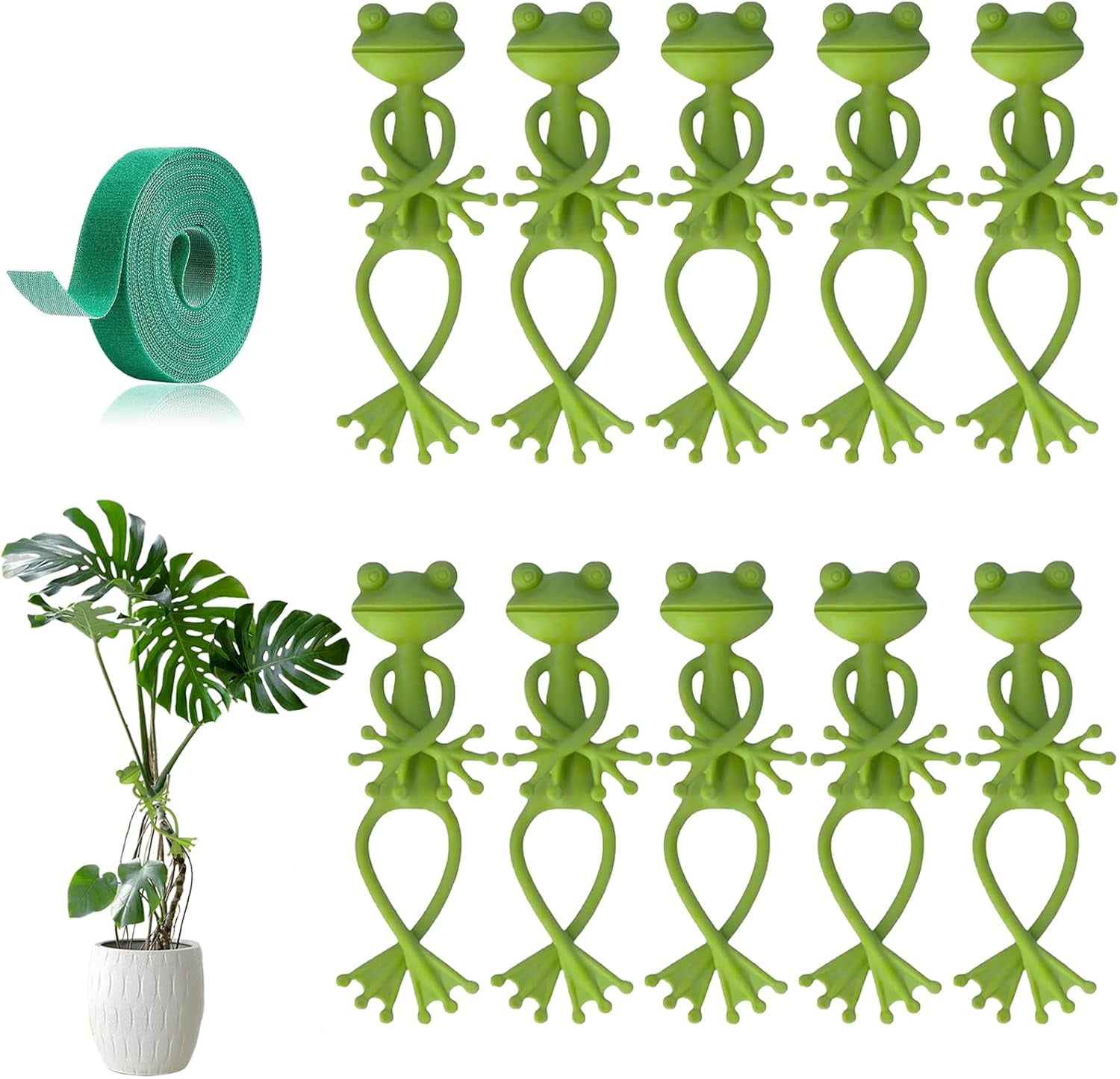 Frog Plant Stand,Cute Frog Flower Pot Hugger Plant Climbing Fixture ...