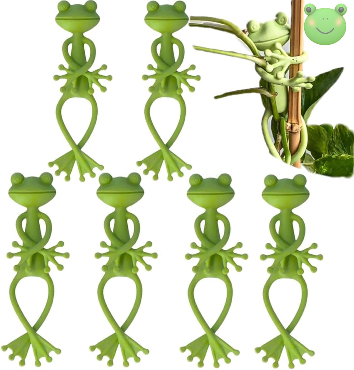 Frog Plant Stand, Cute Frog Flower Pot Hugger Plant Climbing Fixture ...