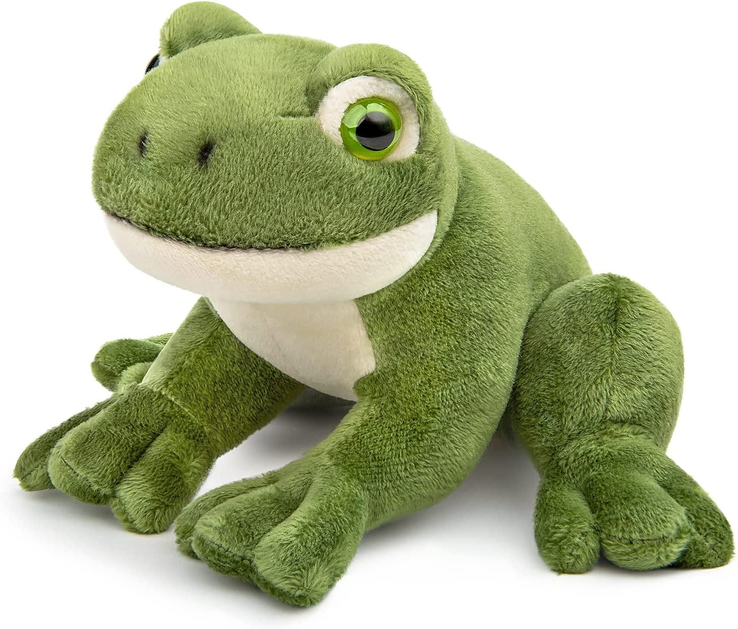 Frog Plush Toy, Realistic Frog Stuffed Animal plush Toy Cute Children's ...