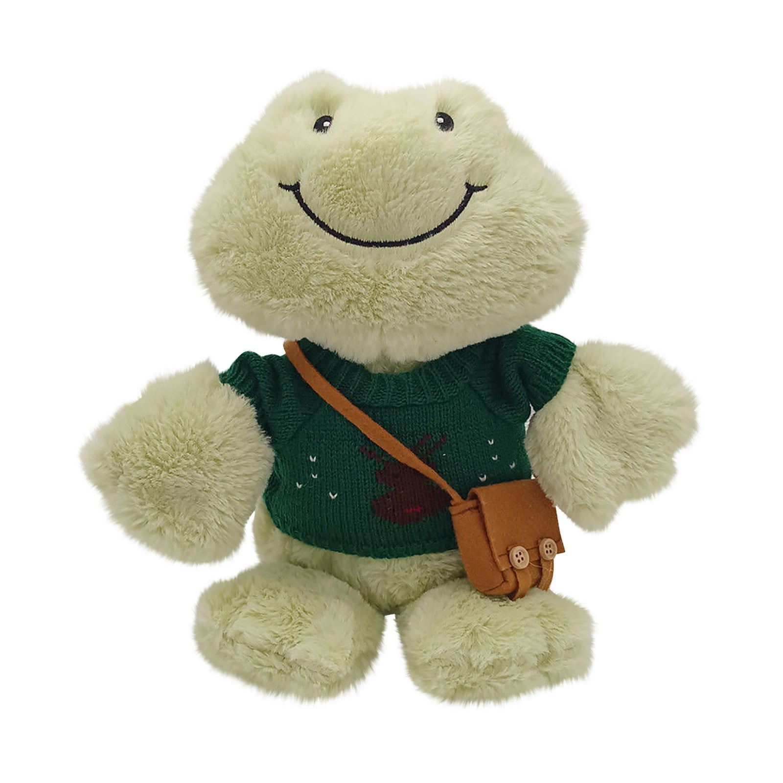 Frog Plush Toys, Cute Standing Frog Toy Stuffed Animals Gifts For Girl ...