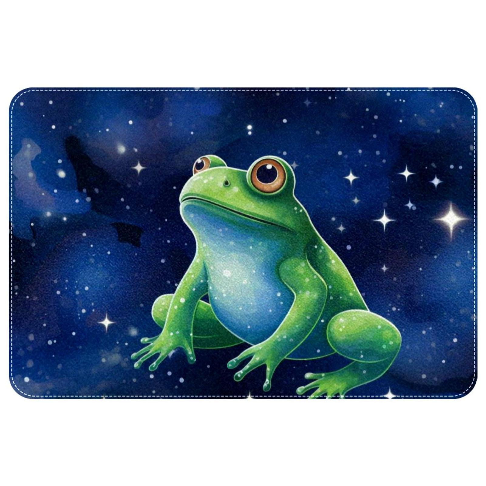 Frog Polyester Indoor/Door/Bath Rugs: Non-Slip, Machine Washable Mats ...