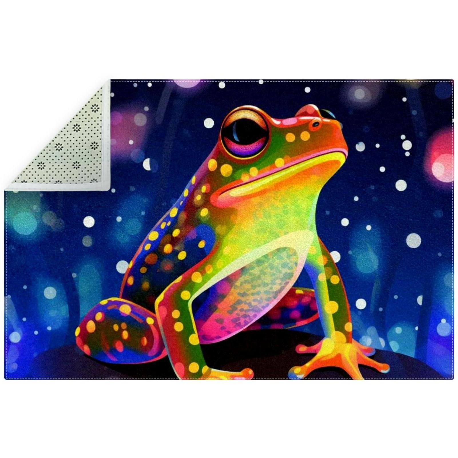 Frog Polyester Office Rugs for Right-Angle Floor Mats - Durable and ...