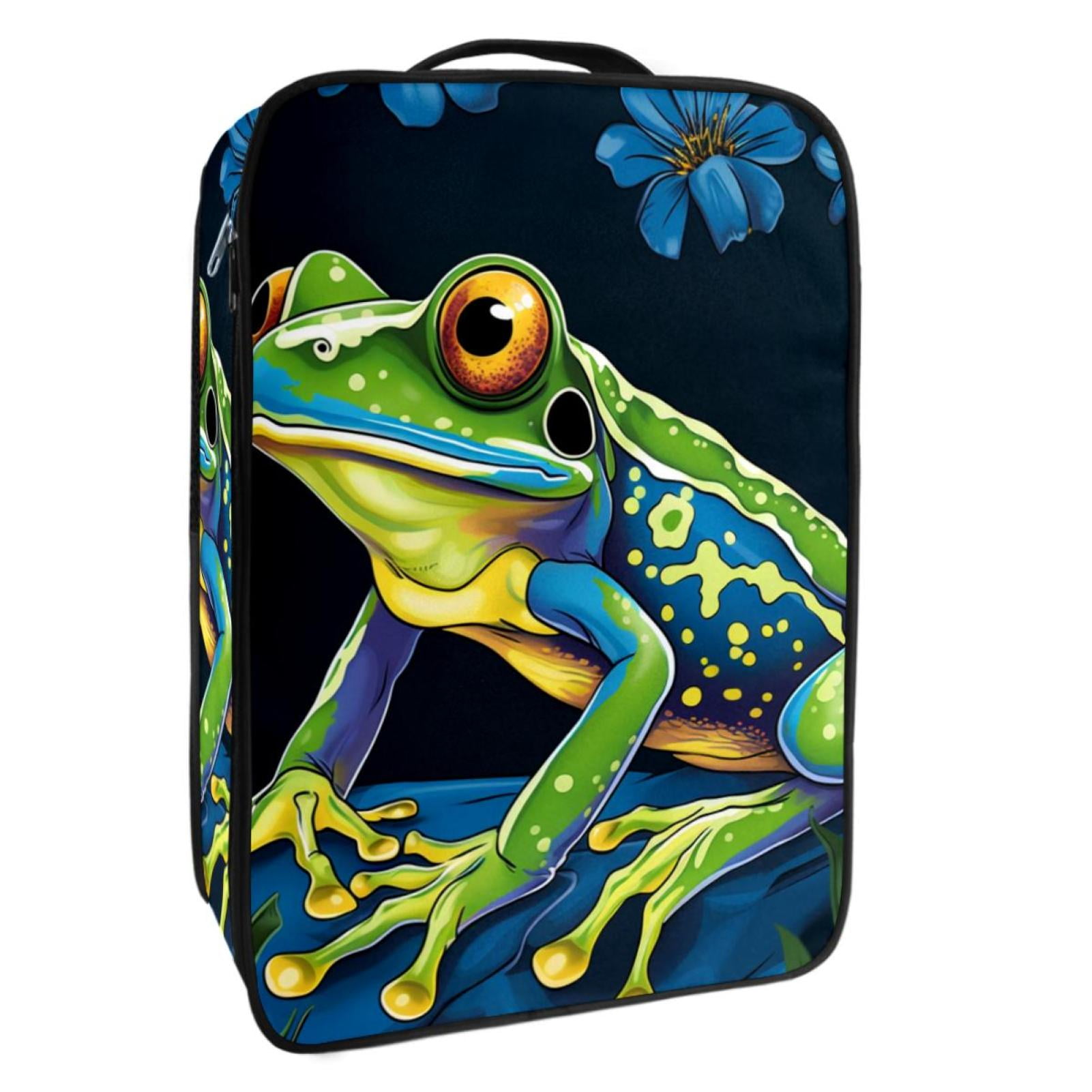 Frog Polyester Shoe Box Holder Organizer Container 23x31cm/9x12in ...