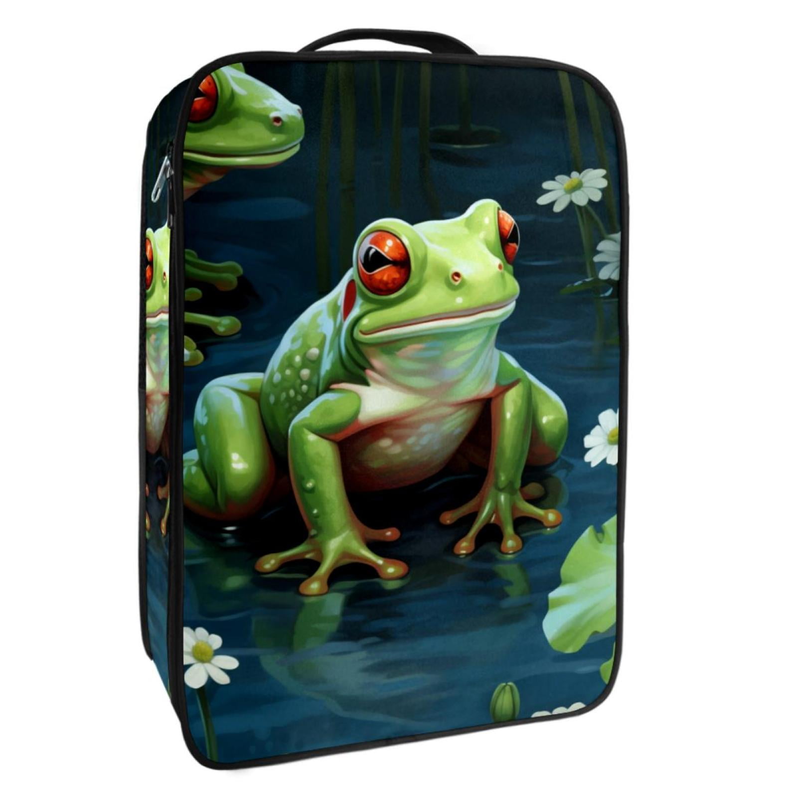 Frog Polyester Shoe Box Storage Container - 23x31cm/9x12in - Closet ...