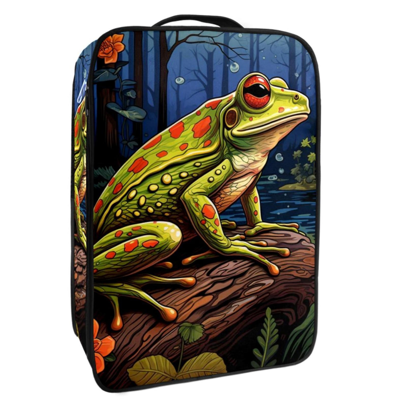 Frog Polyester Shoe Boxes - Pack of 5 Reusable Storage Containers ...