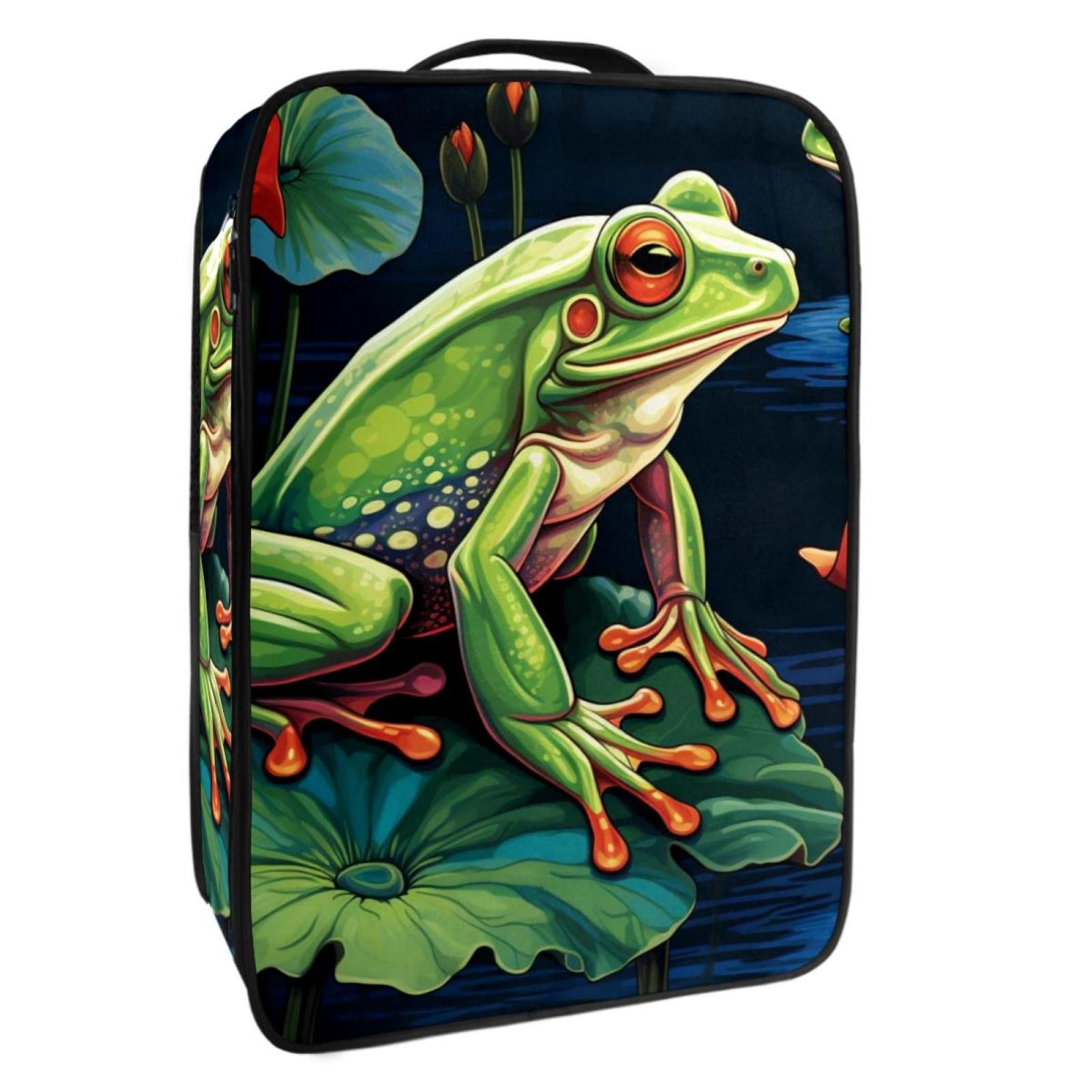 Frog Polyester Shoe Boxes Storage Organizer Containers, 23x31cm/9x12in ...