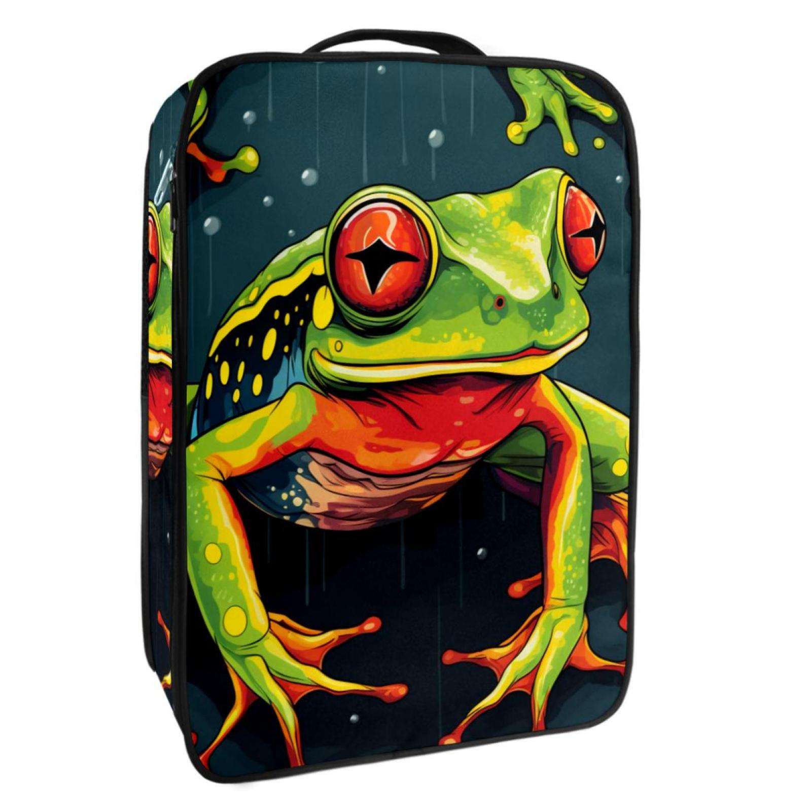Frog Polyester Shoe Containers, 23x31cm/9x12in - Shoe Organizer Box for ...