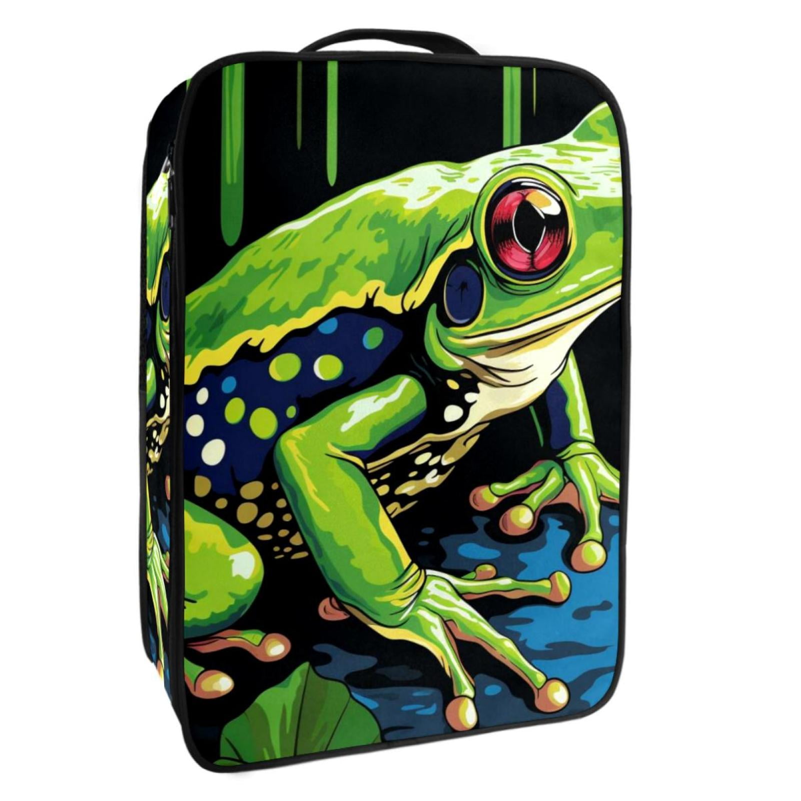 Frog Polyester Shoe Organizer Box 23x31cm/9x12in Closet Storage ...