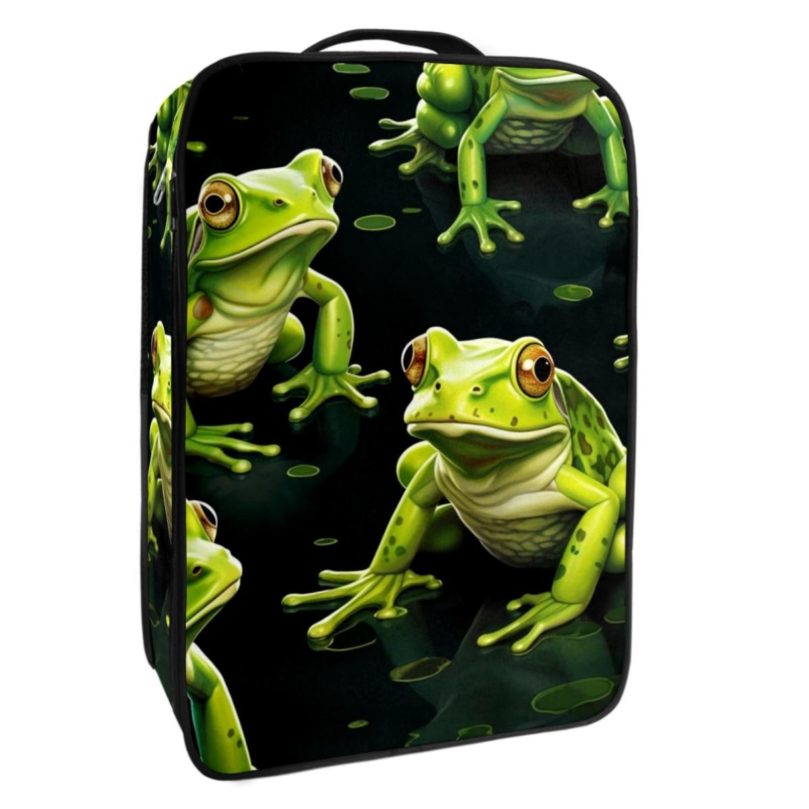 Frog Polyester Shoe Organizer Box 23x31cm/9x12in Closet Storage ...