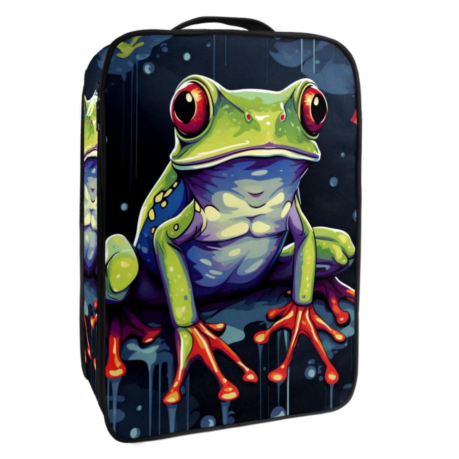 Frog Polyester Shoe Storage Box 23x31cm/9x12in - Organizer Container ...