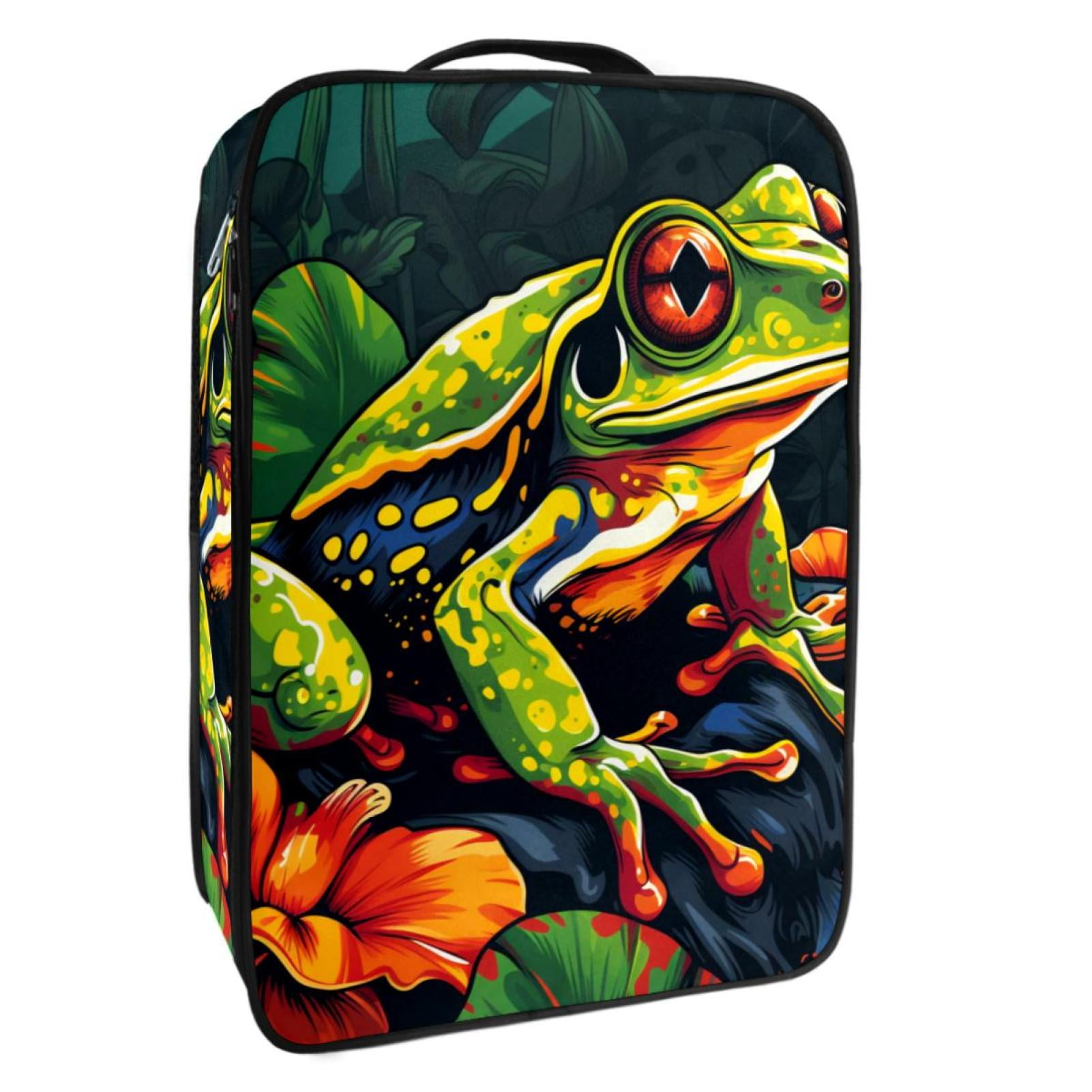 Frog Polyester Shoe Storage Box - 23x31cm/9x12in Shoe Organizer ...
