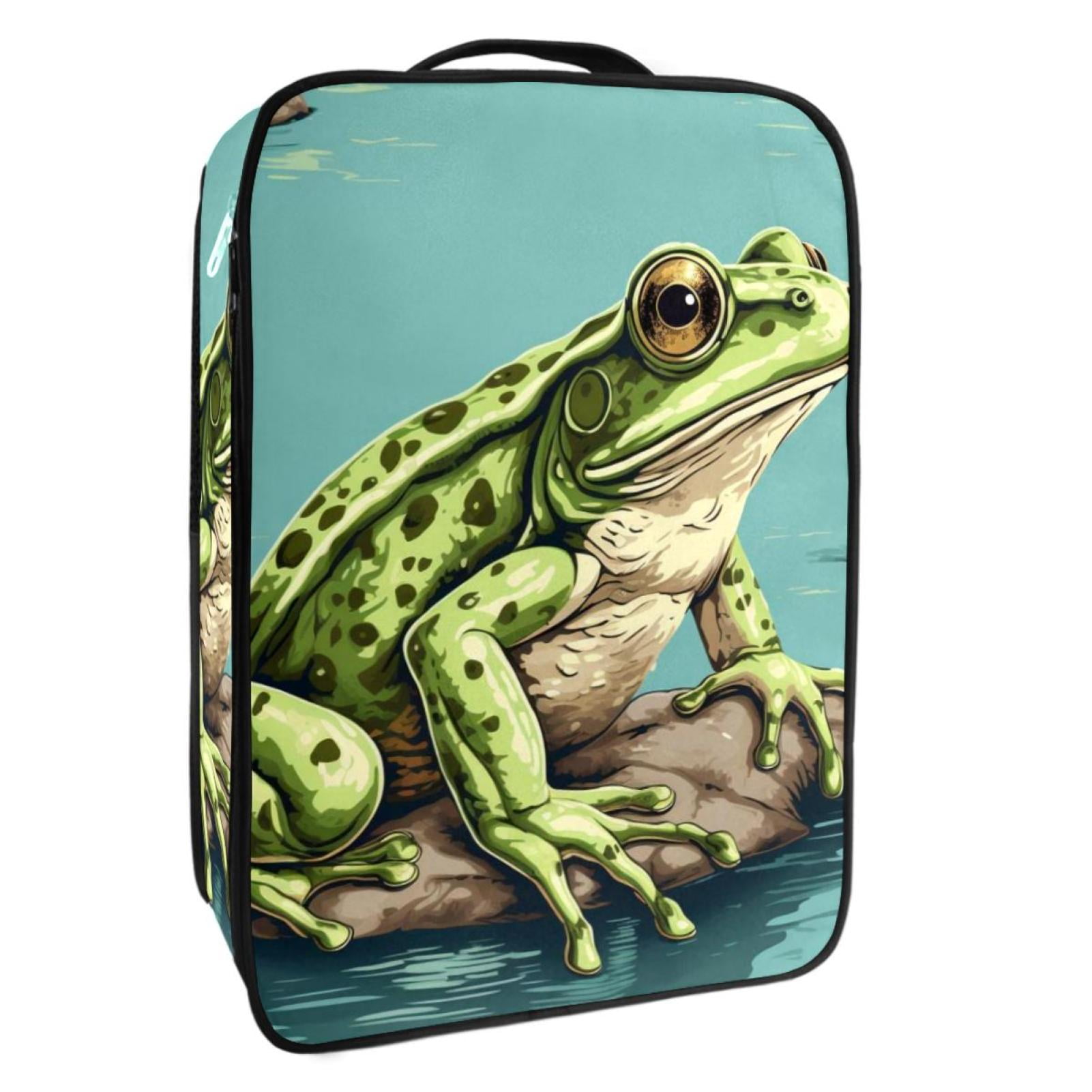 Frog Polyester Shoe Storage Box - 23x31cm/9x12in Shoe Organizer ...