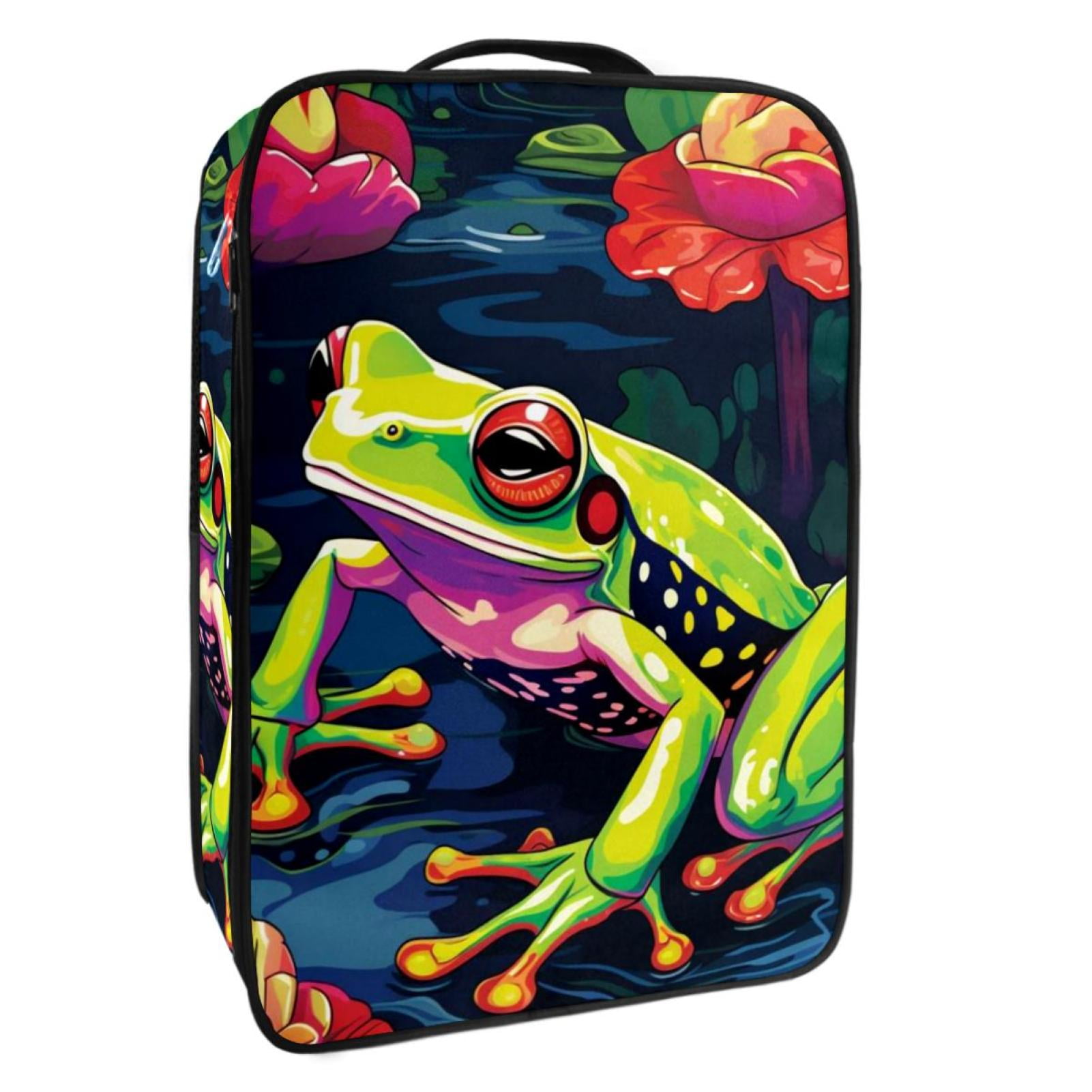 Frog Polyester Shoe Storage Box Organizer - 23x31cm/9x12in - Closet ...