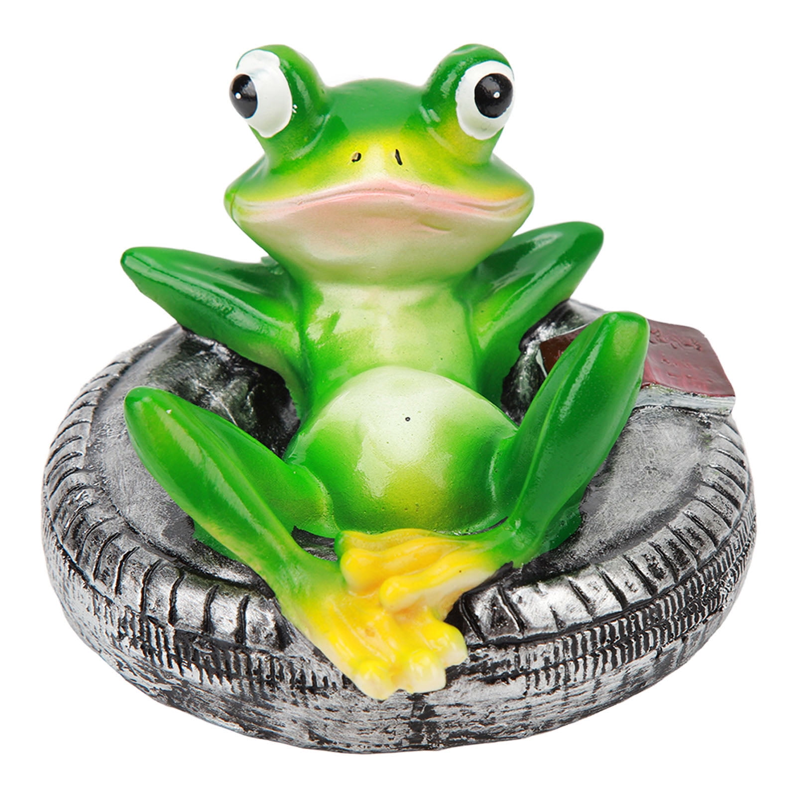 Frog Pond Ornaments, Resin Colorfast Easy Float Water Floating Frog ...