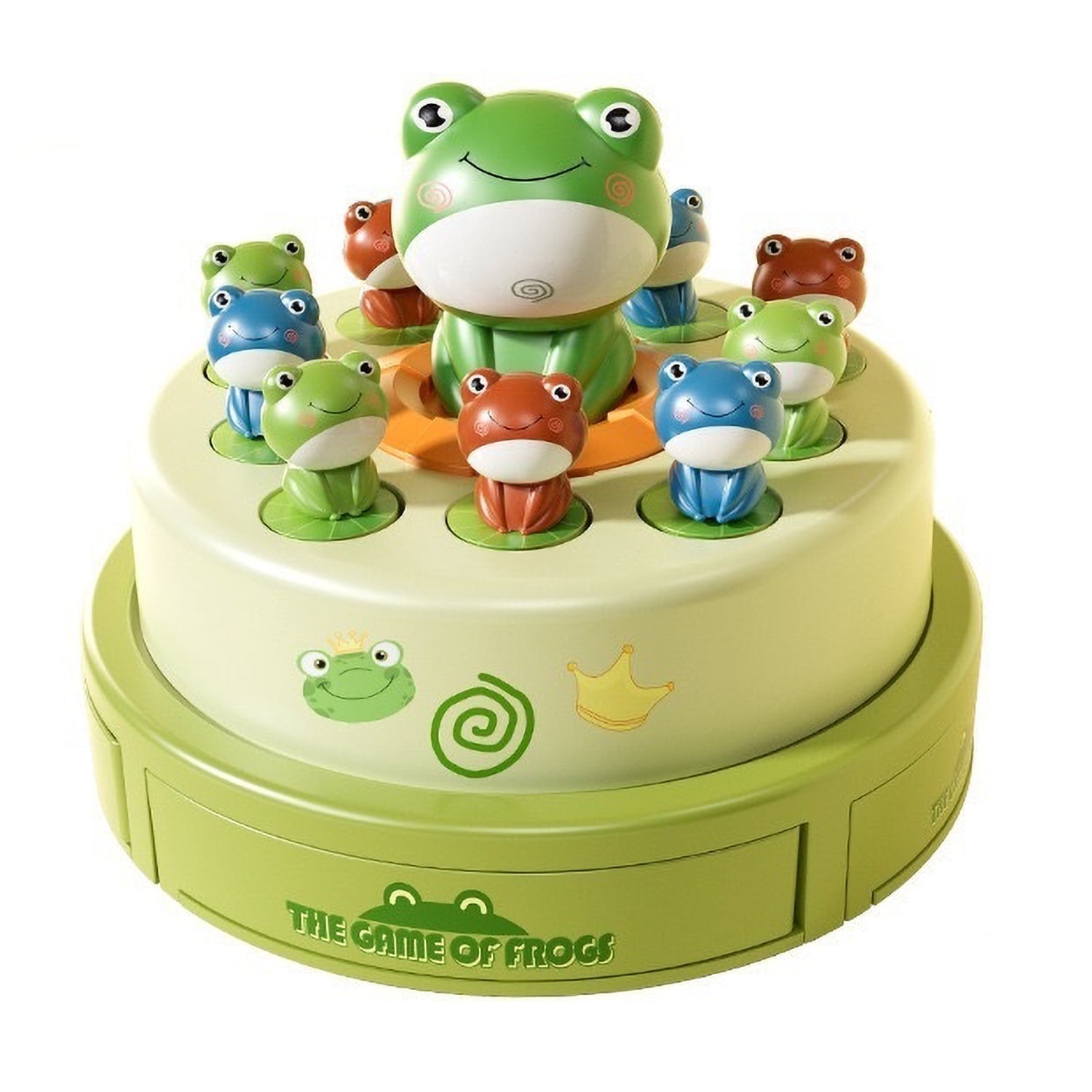 Frog Pop Out Catch Toy for Age 3-13, KOSIY Musical Interactive ...