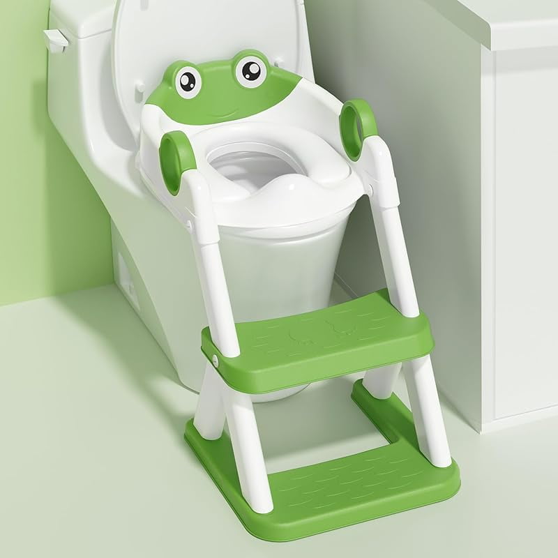 Frog Potty Training Seat, Upgrade Toddler Toilet Seat for Kids Boys ...