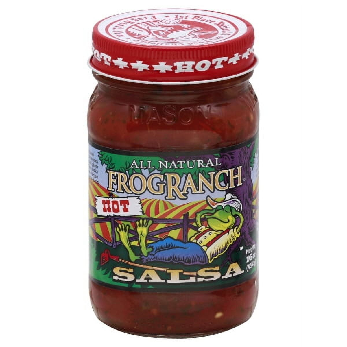 Frog Ranch All Natural Salsa - Hot - Walmart.com