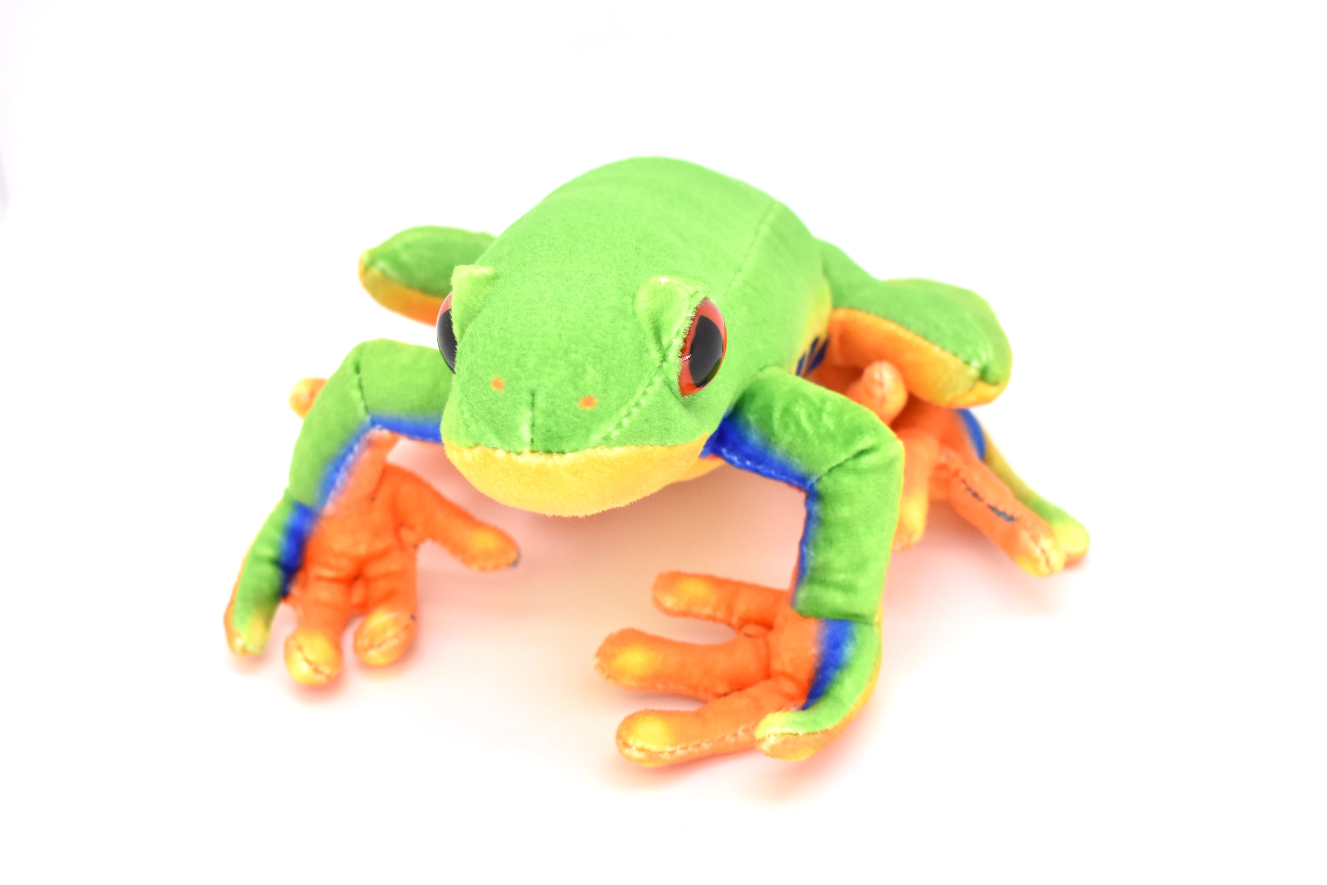 Collectible Wildlife Gifts - 9" Red Eye Tree Frog Stuffed Animal ...