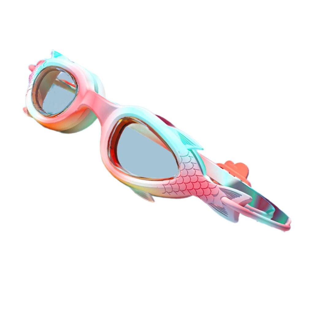 Frog Resistant Swim Goggles Child Swim Caps for Boy Girl Swimming ...