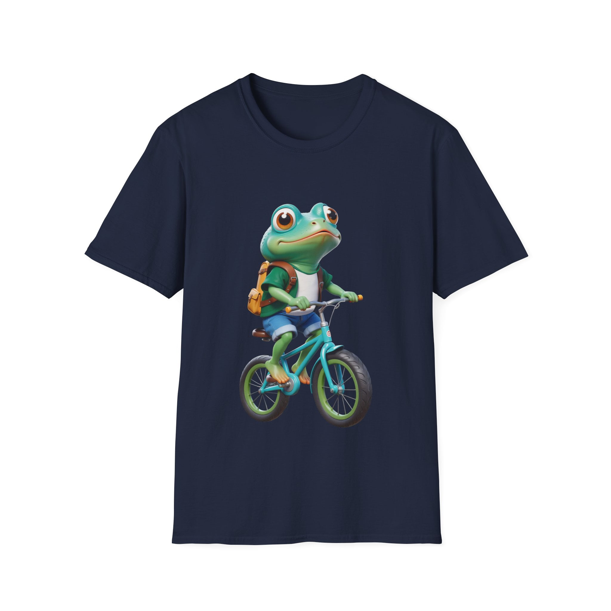 Frog Rides A Bike Cool Bicycle Frog T-Shirts - Walmart.com