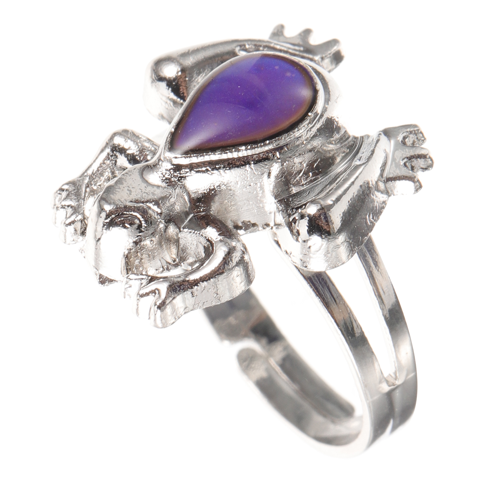 Frog Ring Mood Ring Color Changing Ring Adjustable Opening Ring Kids ...