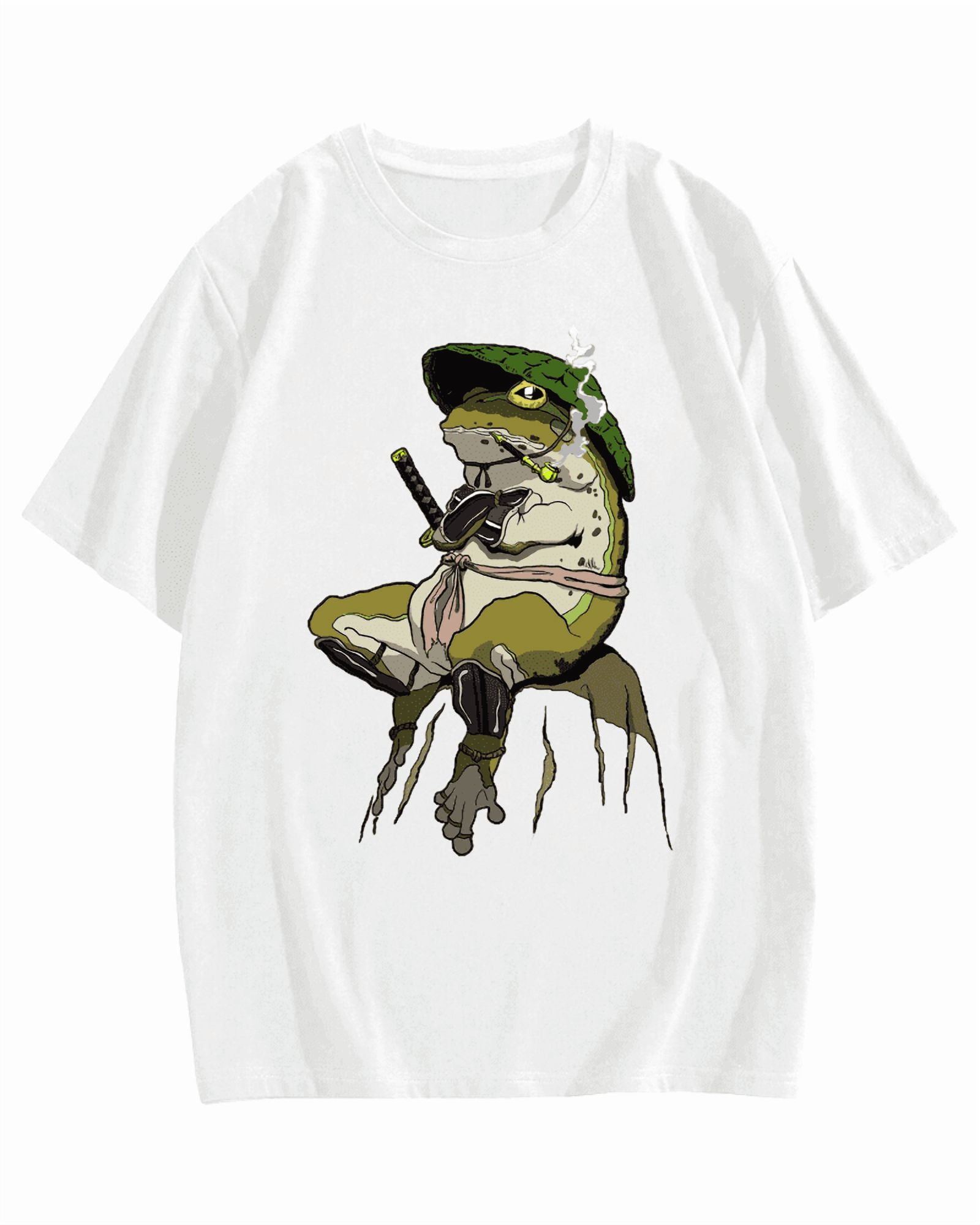 Frog Samurai Cotton casual T-shirt - Walmart.com