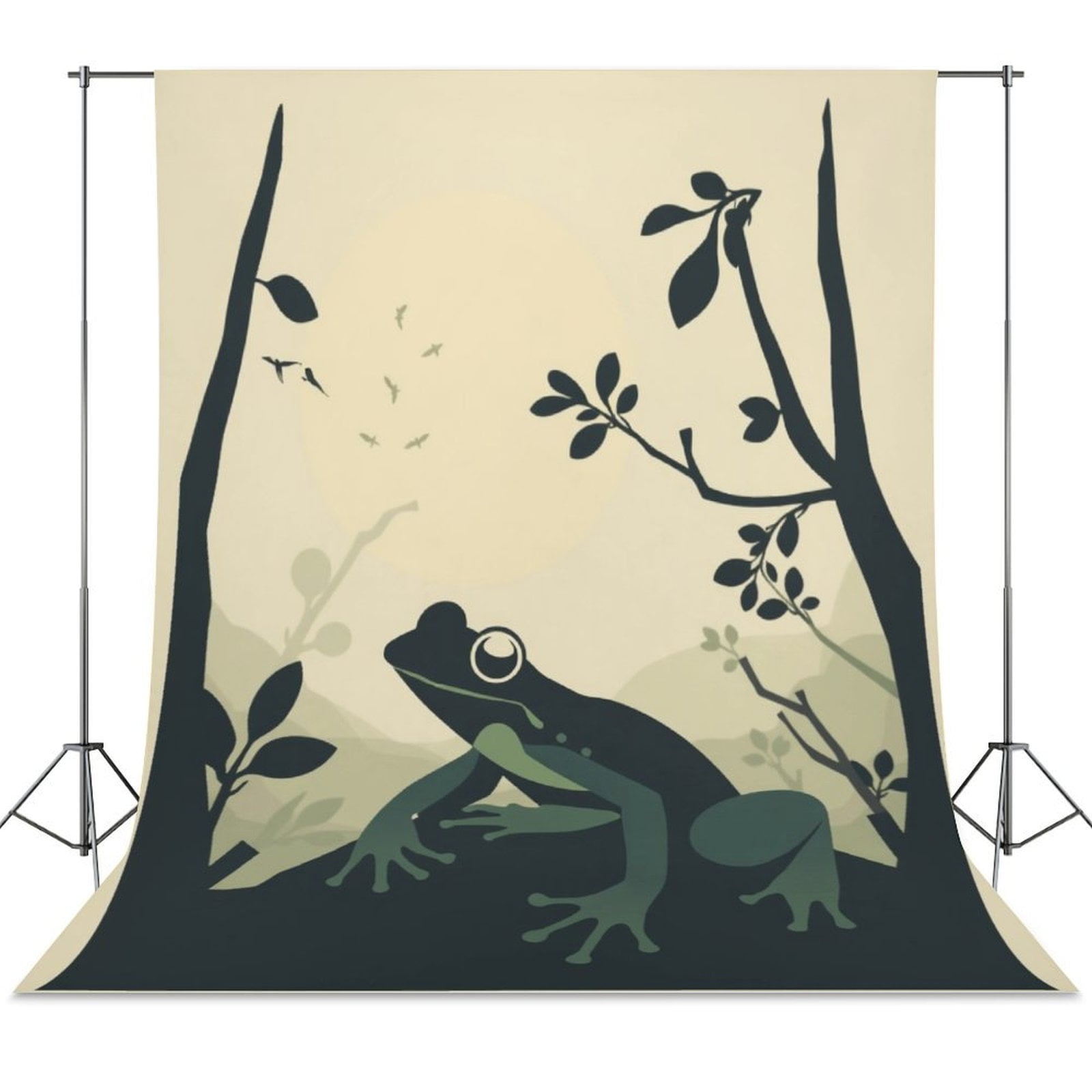 Frog Serene Nature Photography Backdrops Adult Photostudio Props Decors ...
