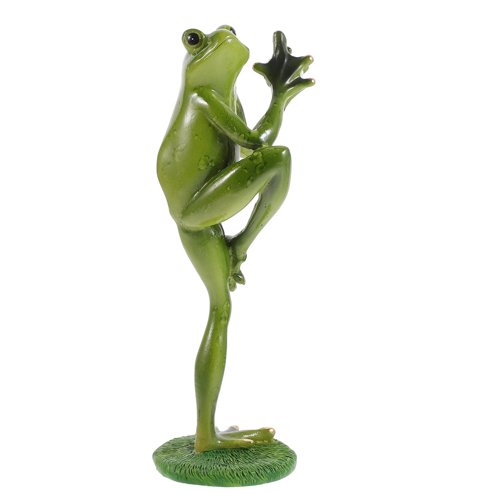 Frog Statue Table Decor Resin Frog Outdoor Frog Decor Countertop Decor ...