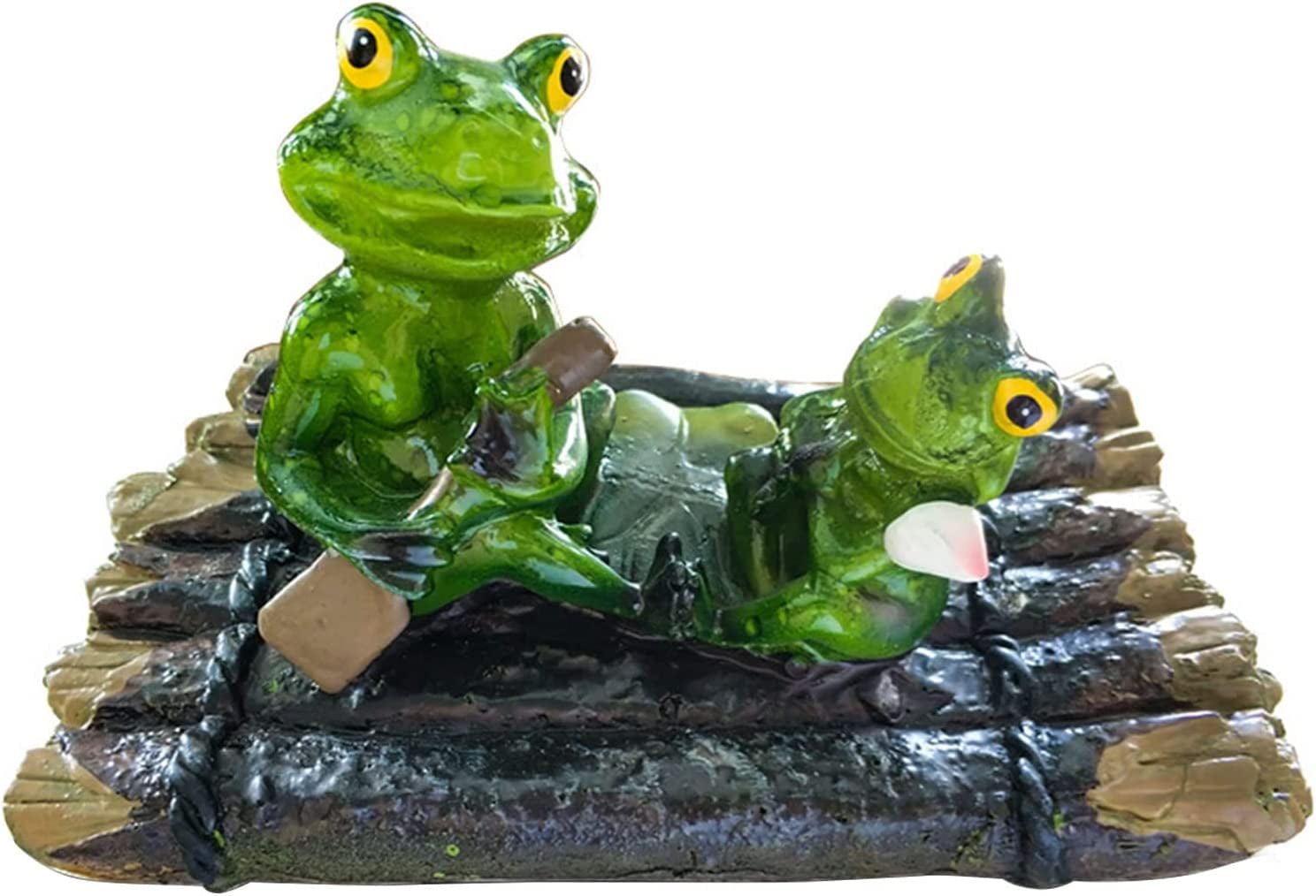 Frog Statues for Pond, Floating Frog for Ponds Resin Garden Statues ...