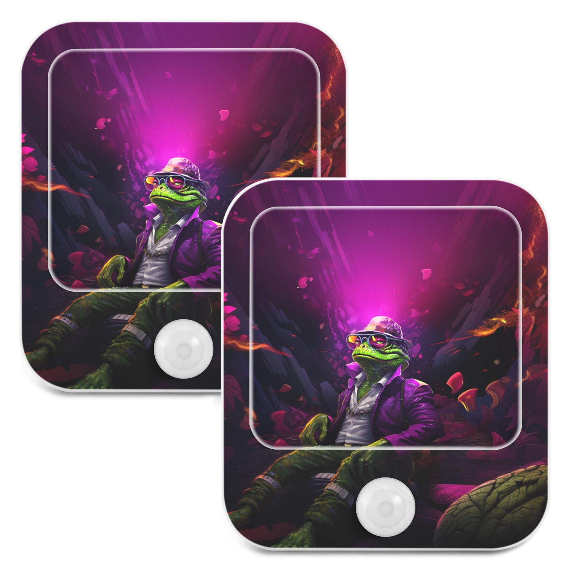 Frog Suit Night Lights Plug into Wall LED with Auto Light Sensor Warm ...