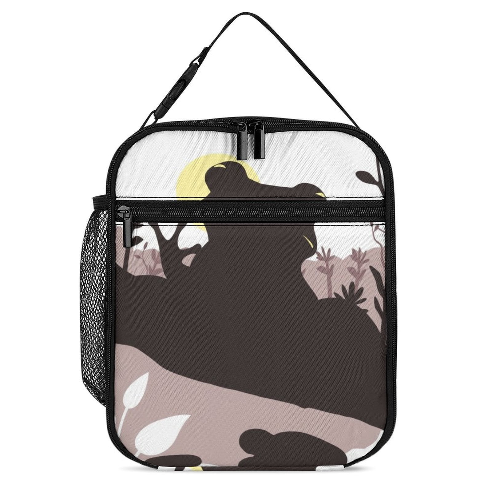 Frog Sunset Silhouette Lunch Bag For Men Women Reusable Lunch Box ...