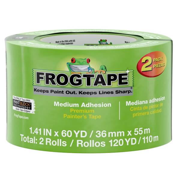 Frog Tape Frog Tape 2-Pack 1.41 in. x 60 yd. Multi-Surface Green ...