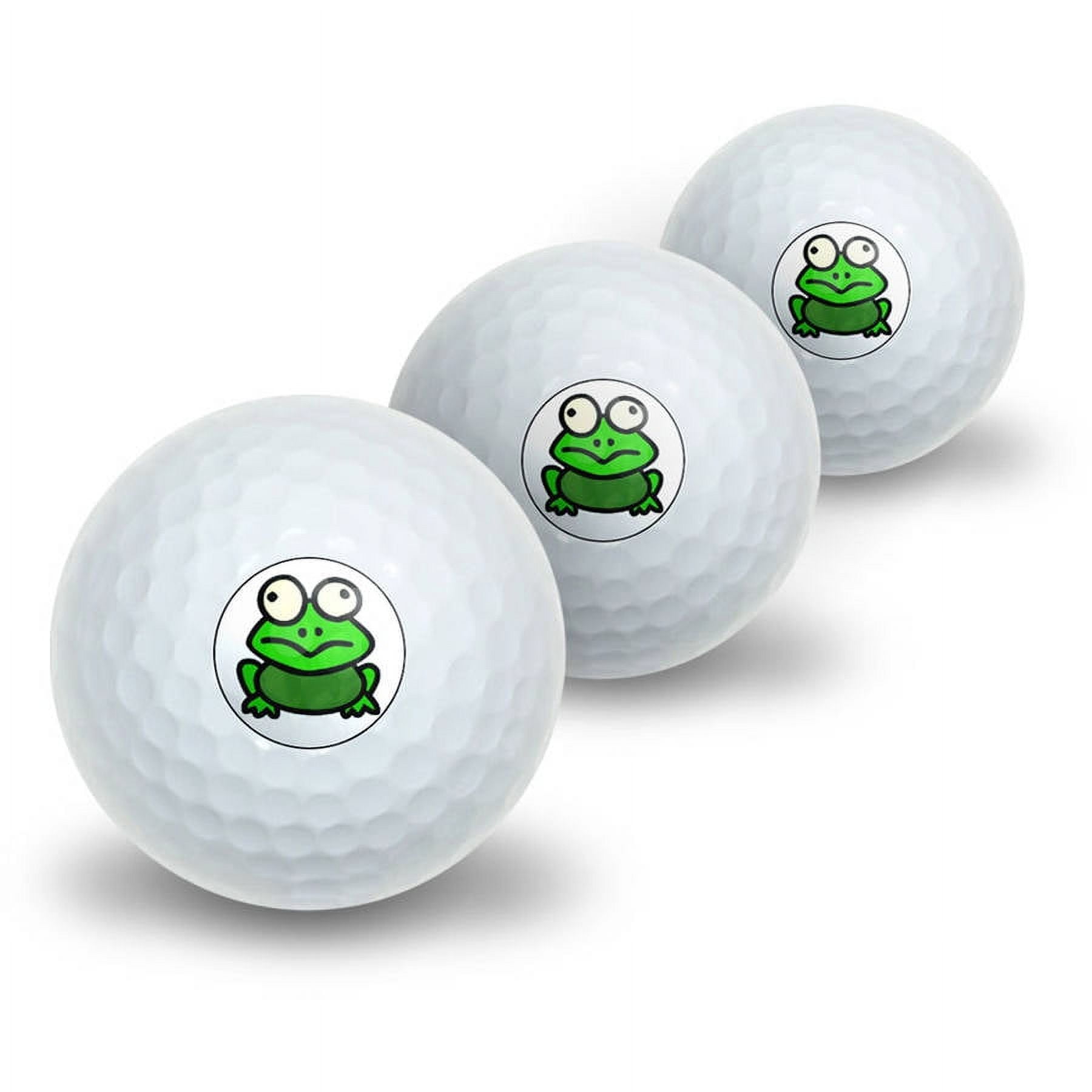Frog Toad Novelty Golf Balls, 3pk - Walmart.com